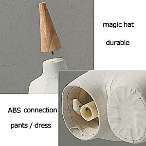 Tailors Dummy 2-9 Years Kids Mannequin Body |Tailors Dummy with Adjustable Wooden Base for Clothing Dress Display Dressmakers Dummy