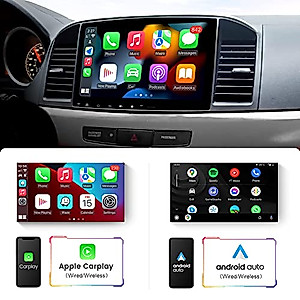 Dasaita Vivid 10.2" Android Car Stereo for Mitsubishi Lancer 2008 2009 2010 2011 2012 2013 2014 2015 2016 2017 Carplay Android Auto Car Radio Bluetooth Head Unit DSP WiFi 4G+64G GPS Navigation