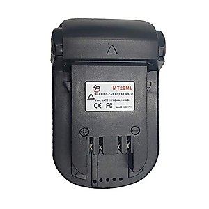 MT20ML Adapter for Makita 18V Li-ion Battery BL1830 BL1860 BL1815 Convert to for Milwaukee M18 Lithium Battery