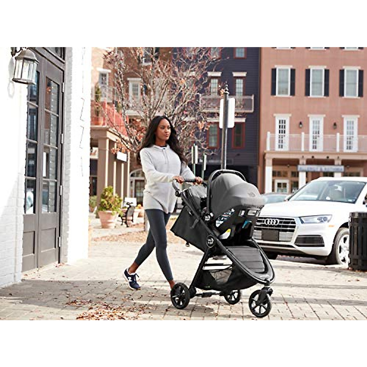 Baby Jogger City GO AIR Infant Car Seat, Seacrest