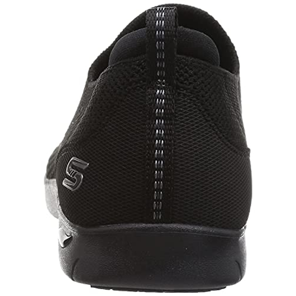 Skechers Women's ARCH FIT REFINE-DON'T GO Sneaker, Black/black, 8