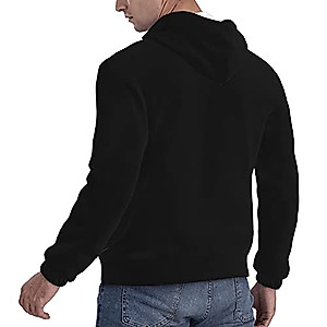 Galaksing Chief Rapper Keef Men's hoodie Casual long sleeve T Shirts fit Youth Popular for Running Suitable for winter X-Large Black