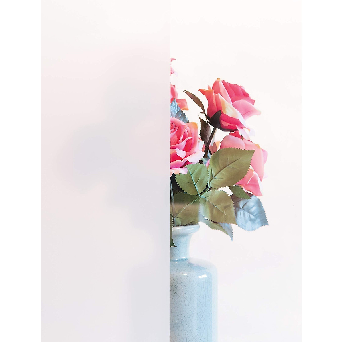 d-c-fix Removable Static Cling Privacy and Decorative Glass Window Decal Film for Home Office and Bath, Frost, 17.7'' x 59", Premium Grade