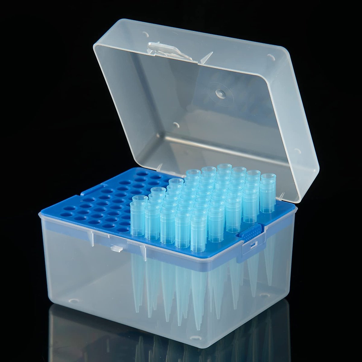 Eowpower Laboratory 100 Positions 1000 ul 1 ml Pipette Pipettor Tip Box