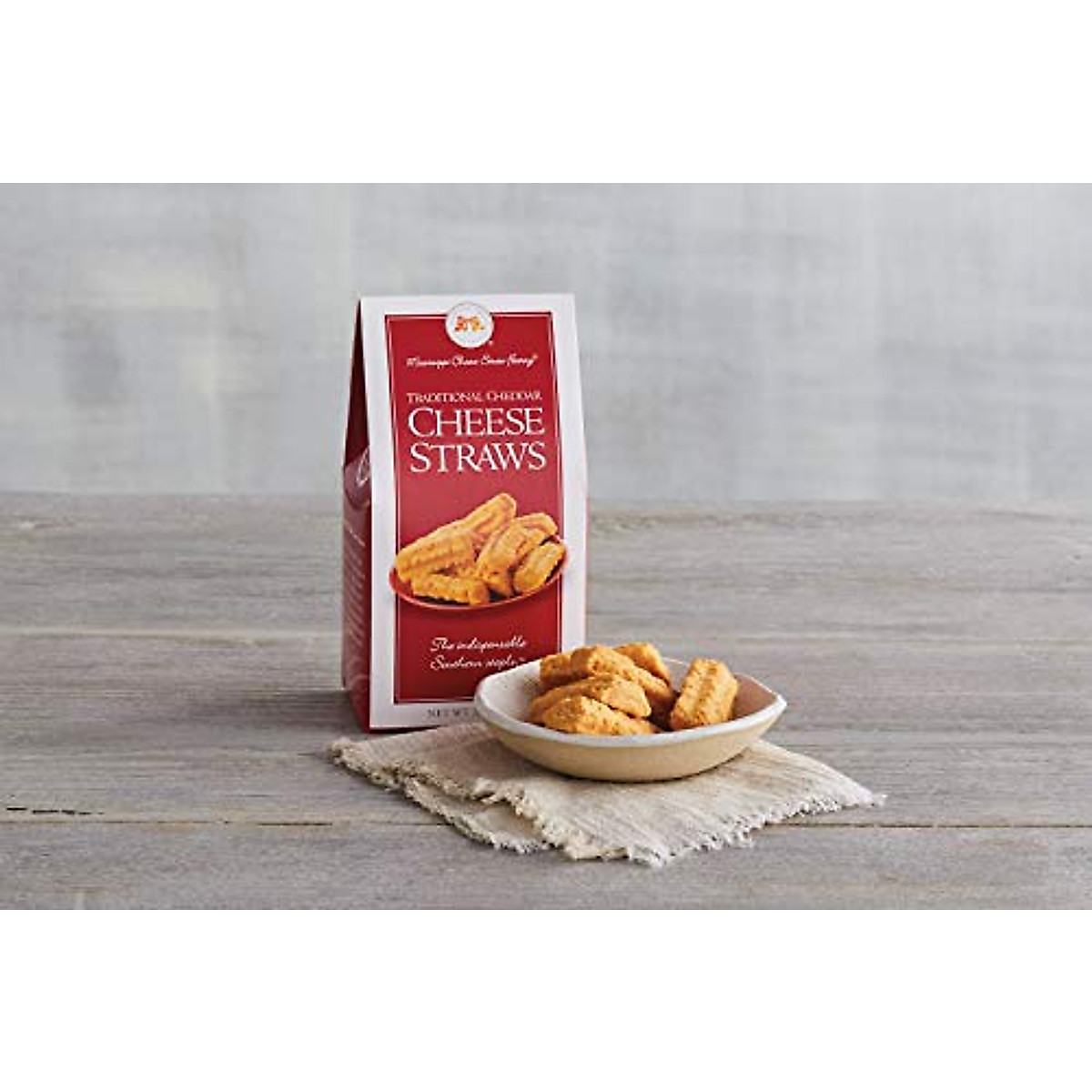 Harry & David Aged Sharp Cheddar Cheese Straws (3.5 Ounces)