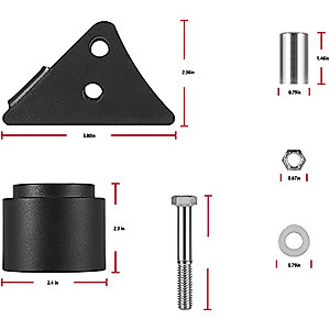 2.5'' Lift Kit UTV Front & Rear Suspension for Polaris Ranger 500/570/CREW Midsize 2014 2015 2016 2017 2018 2019 2020 2021