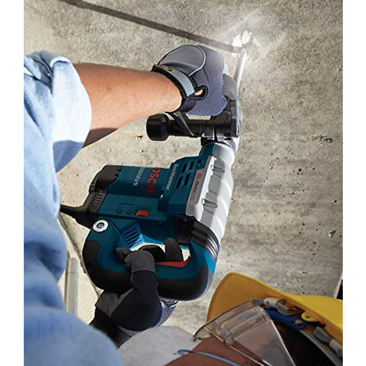 BOSCH 11321EVS Demolition Hammer - 13 Amp 1-9/16 in. Corded Variable Speed SDS-Max Concrete Demolition Hammer with Carrying Case