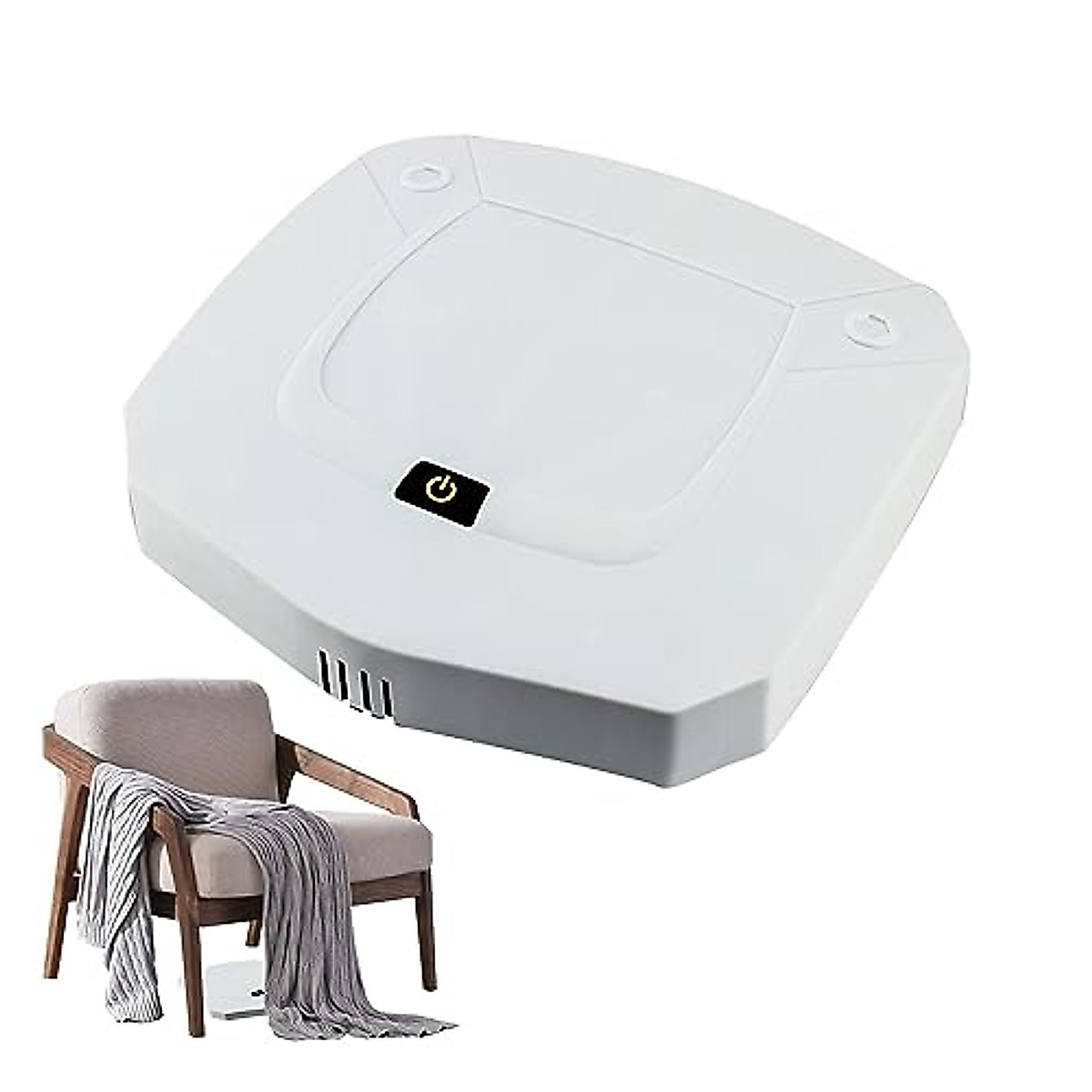 niuli Sweeping Robot, Robot Vacuum Cleaner Pet Hair Automatic Floor Cleaner Robot Carpet and Floor with Mapping - Automatic Vacuum Cleaner and Mop for Pet Hair,Square