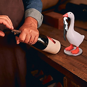 Anywin Magnetic Goose Key Holder Cute Home Decor Kawaii Room Office Table Desk Decor Aesthetic Funny Sculpture Bedroom Decor Housewarming Gifts for Women Men1 Pack Large