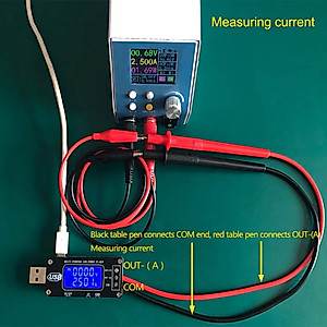 PEMENOL DC-DC CNC USB Step Up/Down Power Supply Regulator Module 3.5V-12V to 1.0V-24V 2-3W, Adjustable Boost Buck Voltage Converter Digital Display Voltmeter Ammeter Battery Capacity Tester