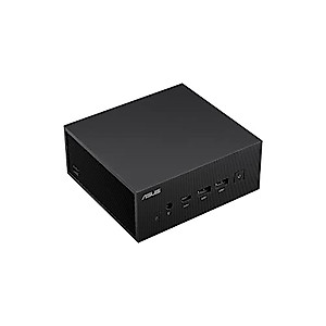 ASUS ExpertCenter PN52 Mini PC Barebone with AMD 8-Core R7-5800H, Quad-4K displays, 7 x USB, up to 64GB DDR4 RAM, Triple Storage Design, WiFi 6E, Bluetooth, USB-C with VESA Mount,Black