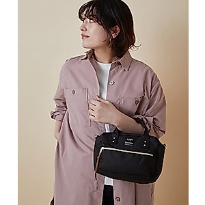 anello(アネロ) 2-Way Mini Boston Bag, NVY