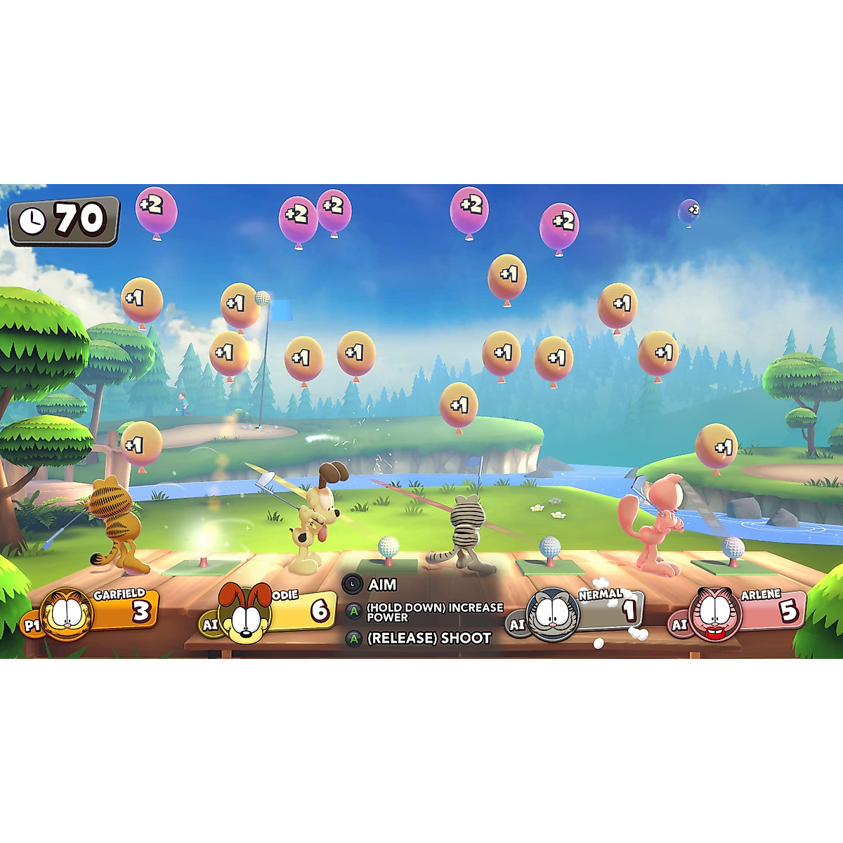 Garfield Lasagna Party Nintendo Switch