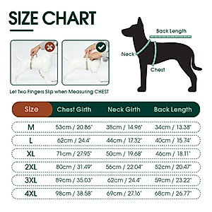 Kuoser Dog Recovery Suit, Anti Licking Dog Rear Leg Sleeve, Abdominal Dog Surgical Suit with Pants Cover Protect Wounds, Dog Elbow Protector Soft Dog Surgery Onesie Cone Alternative, Pink L