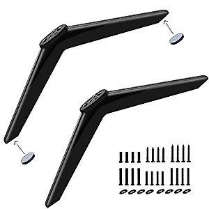 TV Stand Base TV Legs Compatible with TCL 32 40 43 49 50 55 75 Inch 4K UHD HDR Roku Smart TV, TV Stand Legs for TCL TV Model 32S330, 40S303, 43S423, 49S403, 50S425, 55S421, 65S425, 75S435