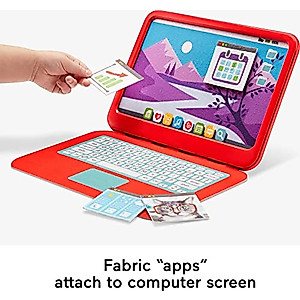 Fisher-Price My Home Office, pretend work station 8-piece play set for preschool kids ages 3 years and up, Includes 1 Toy