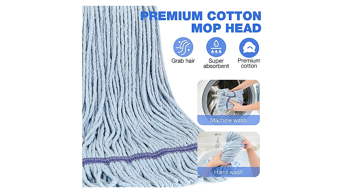 Heavy Duty String Mop for Efficient Floor Cleaning