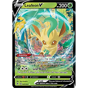Leafeon V - 007/203 - Ultra Rare - Sword & Shield - Evolving Skies