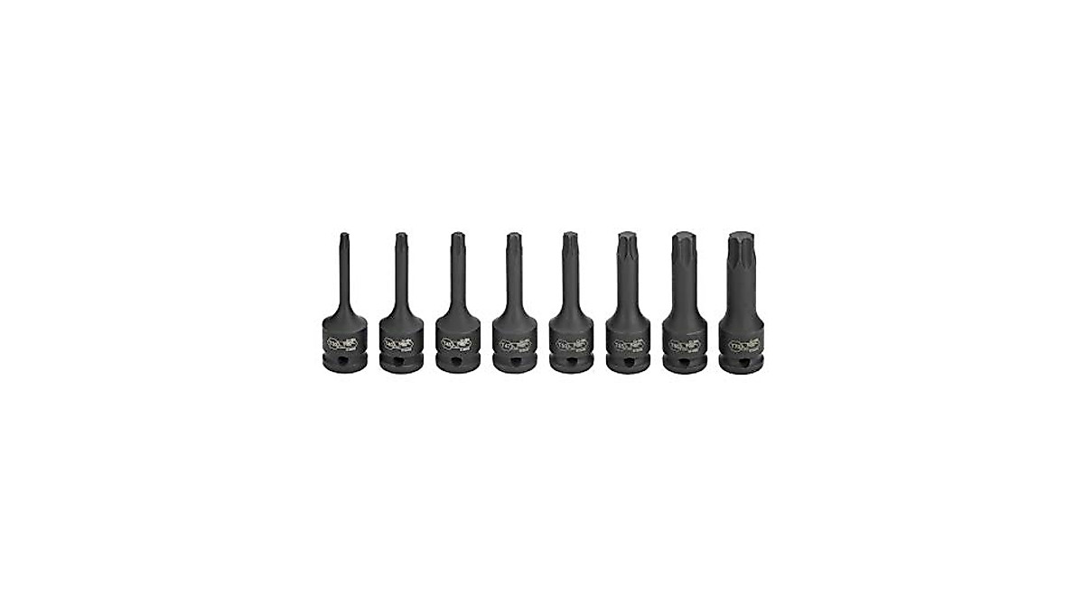 Jetech 8PCS Impact Sockets Set - T30 to T70 Tools