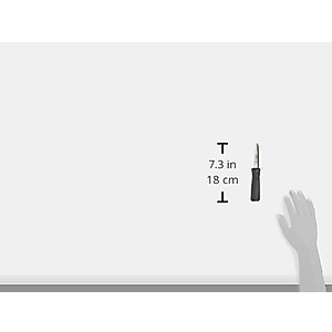 Winco 6.75-Inch Oyster Opener with 3-Inch Blade and Plastic Handle