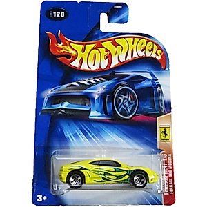 Hot Wheels 2004 Ferrari Heat 1/5 360 Modena YELLOW 128