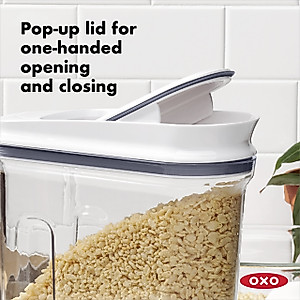 OXO Good Grips 3-Piece POP Cereal Dispenser Set + OXO Good Grips POP Container - Airtight Food Storage
