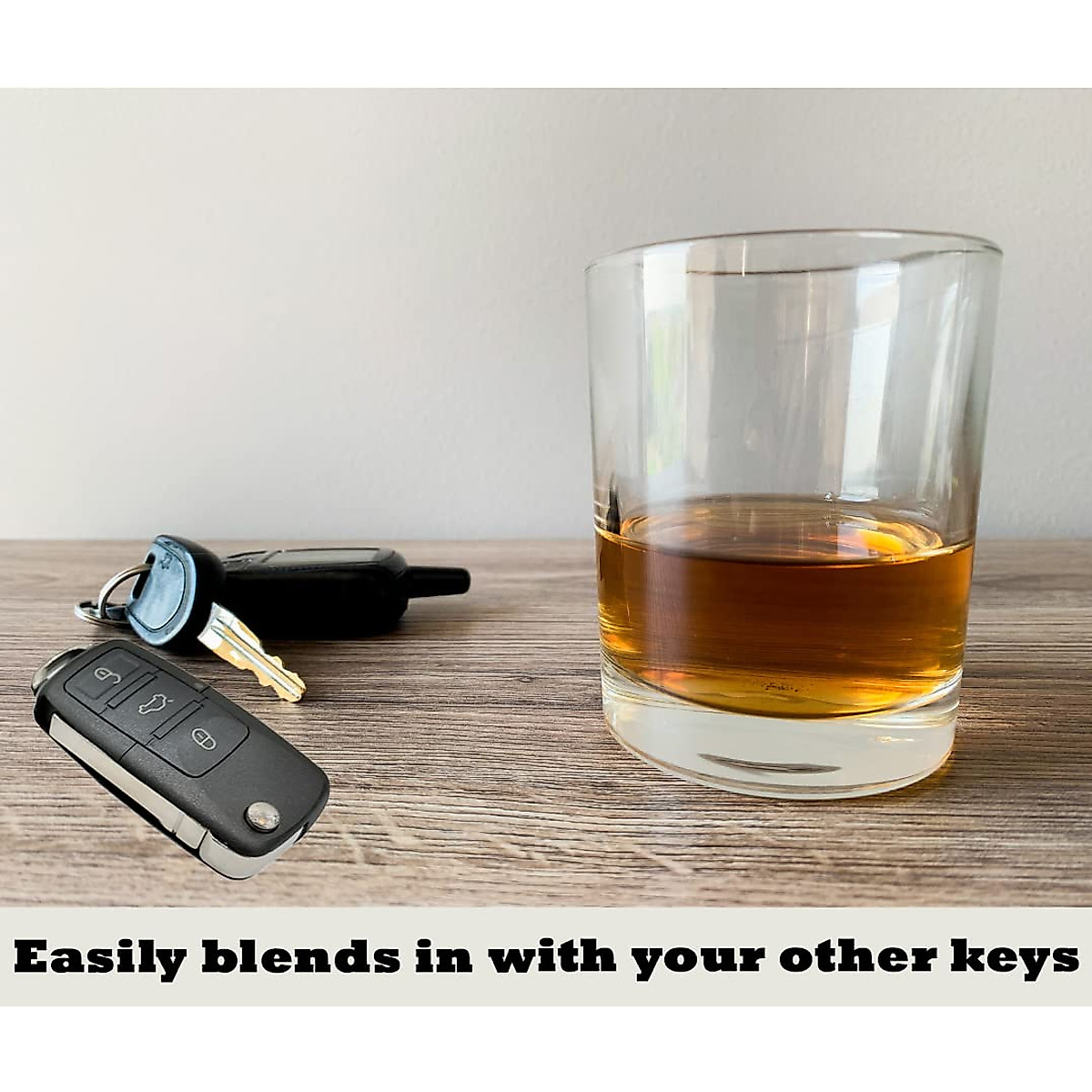 Fake Car Key Diversion Safe - Hidden Secret Compartment Stash it Box Discreet Decoy Car Key Fob to Hide Store Money, Jewelry Small Container to Keep Valuables Safe in Plain Sight Storage Keychain (1)