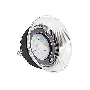 AmazonCommercial LED Value UFO High Bay, 50 Watt, 50000 Hours, Dimmable 0-10V, 6500 Lumens, ETL and DLC Certified, Daylight, 1-Pack