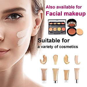 Large Fluffy Powder Puff, Body Cosmetic Powder Puff, Soft Face Body Powder Puff for Baby& Kid& Adult (4 Inch, Pink)