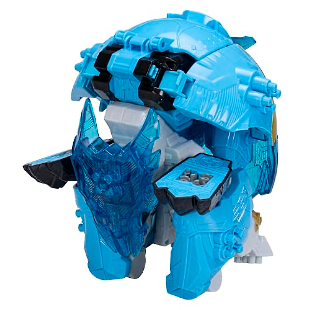Power Rangers Dino Ptera Freeze Zord for Kids Ages 4 and Up Morphing Dino Robot Zord with Zord Link Mix-and-Match Custom Build System