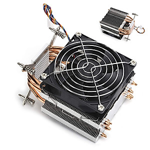 CPU Cooling Fan,CPU Cooler Heat Sink Cooling Fan for LGA2011 1366 1150 1151 1155 1156 Computer Supplies,CPU Heat Sink Fan with Strong Heat Dissipation