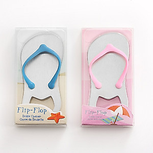 QLL 28 Pcs Special "pop the Top" Flip-flop Bottle Opener for Wedding Favors