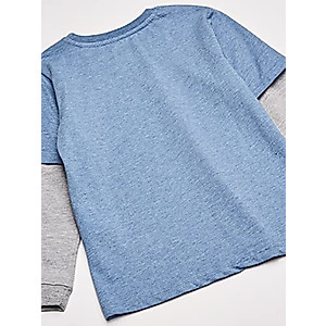 John Deere Child 4-7 Boys' T-Shirt, Chambray Blue, 7