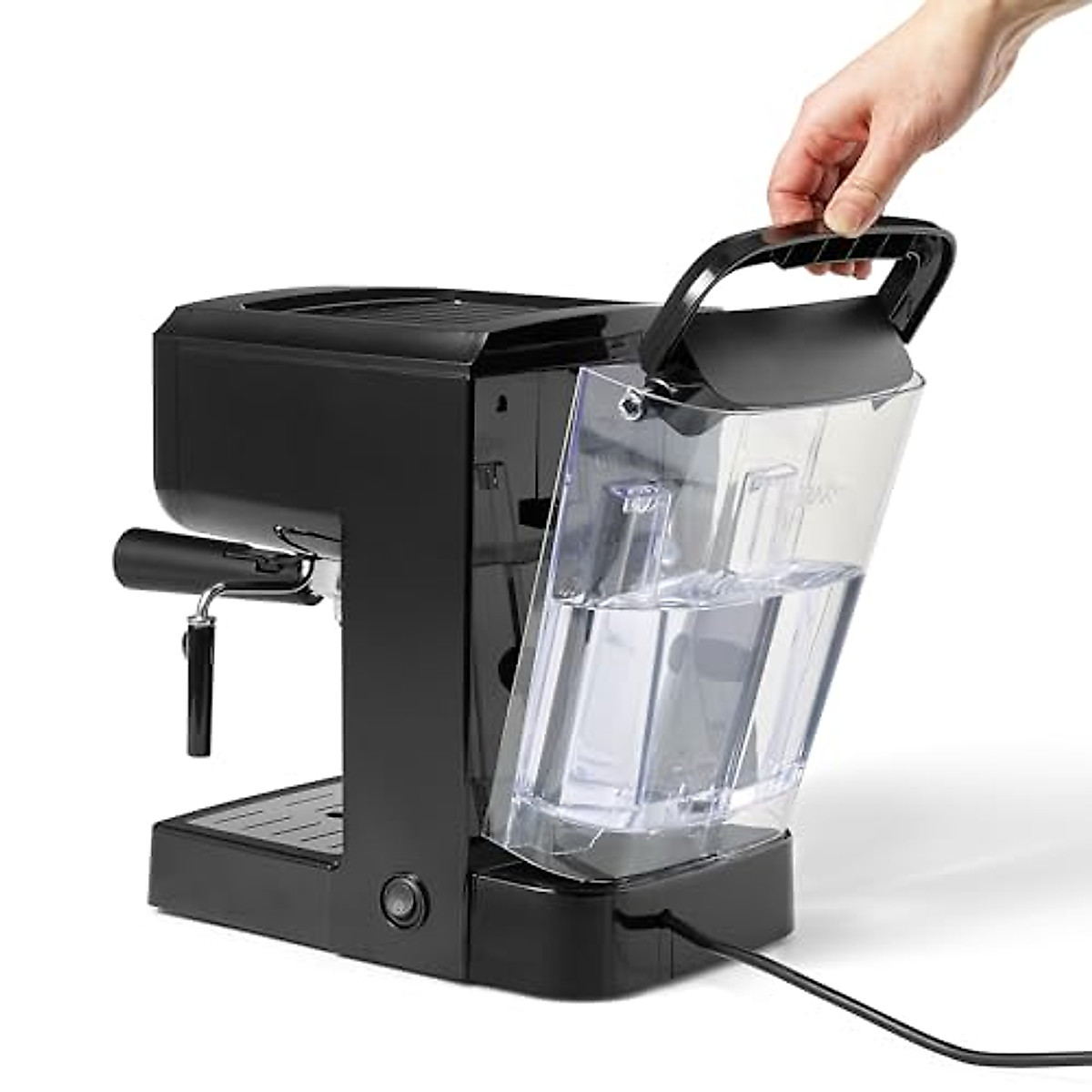 Starfrit 024005-001-0000 Cappuccino Espresso Machine, Standard, Black