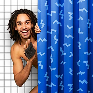 Ballsy Handy Shower Tool Sponge for Generating Extra Suds, with Gently Exfoliating Design