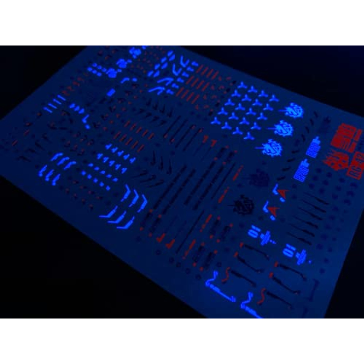 ANSAI Decals Decal Fluorescent fits Hobby RG 1/144 Hi Nu Hi v Scale Model kit