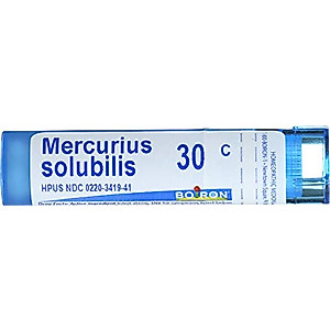 Boiron Mercurius Solubilis 30c, Blue, 80 Count
