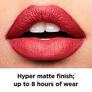 Liquid Lipstick by Revlon, Face Makeup, Ultra HD Matte Lip Mousse, Longwear Rich Lip Colors in Plum / Berry, 825 Spice, 0.02 Oz