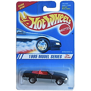 Hot Wheels Mercedes SL, 1995 Model Series 2/12 [Black/Silver]
