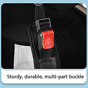 Scooter Motorcycle Helmet DOT Approved, Retro Open Face Motorcycle Helmet with Quick Release Buckle, Motorcycle Half Helmet Adult Men Women, Motorbike Street Bike Moped Racing Helmet-F-58-62CM