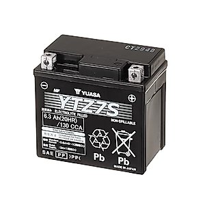 Yuasa YUAM727ZS YTZ7S Factory Activated YTZ High Performance AGM Battery