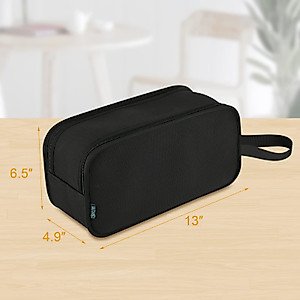 Beautyflier Travel Case Compatible with Dyson Airwrap Styler, Hair Dryer Brush Holder Portable Storage Bag Travel Organizer for Airwrap Styler and Attachments, Black Carrying Case for Shark Flexstyle