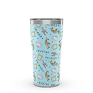 Tervis Friends-All Over Triple Walled Insulated Tumbler, 1 Count (Pack of 1), Stainless Steel