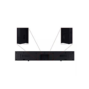 SAMSUNG 2.0Ch Soundbar with Built-in Woofer - Black HW-C400 (Renewed)