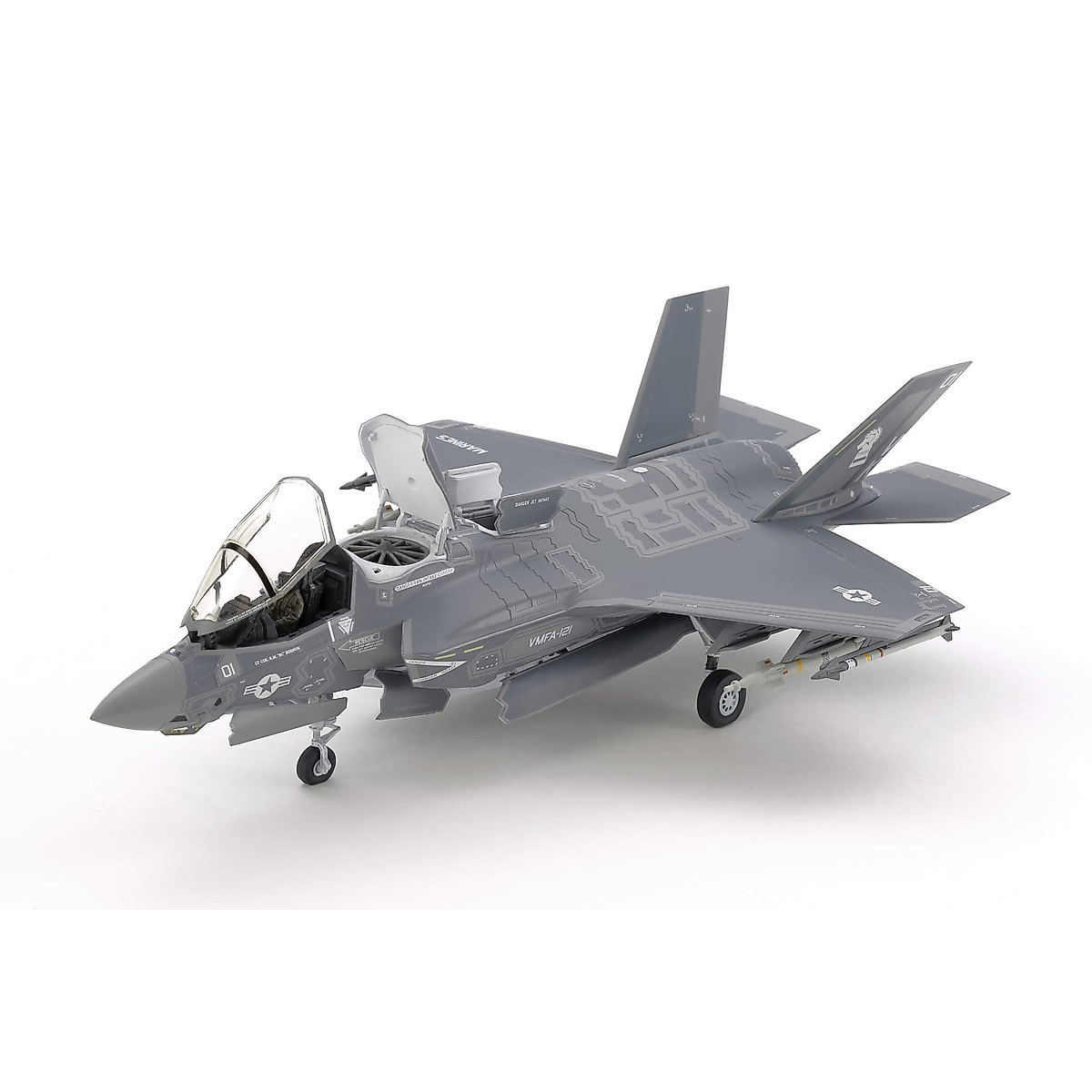Tamiya 60791-000 F-35B Lightning II, Model Making, Crafts, Hobby, Adhesive, Plastic Kit, Gray