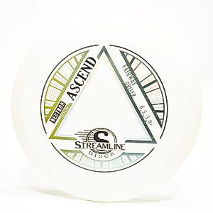 Streamline Neutron Ascend Disc Golf Fairway Driver, Pick Color/Weight [Stamp & Exact Color May Vary] White 173-174 Grams