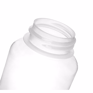 EISCO Reagent Bottle, 250ml - Wide Mouth with Screw Cap - Polypropylene - Translucent Labs