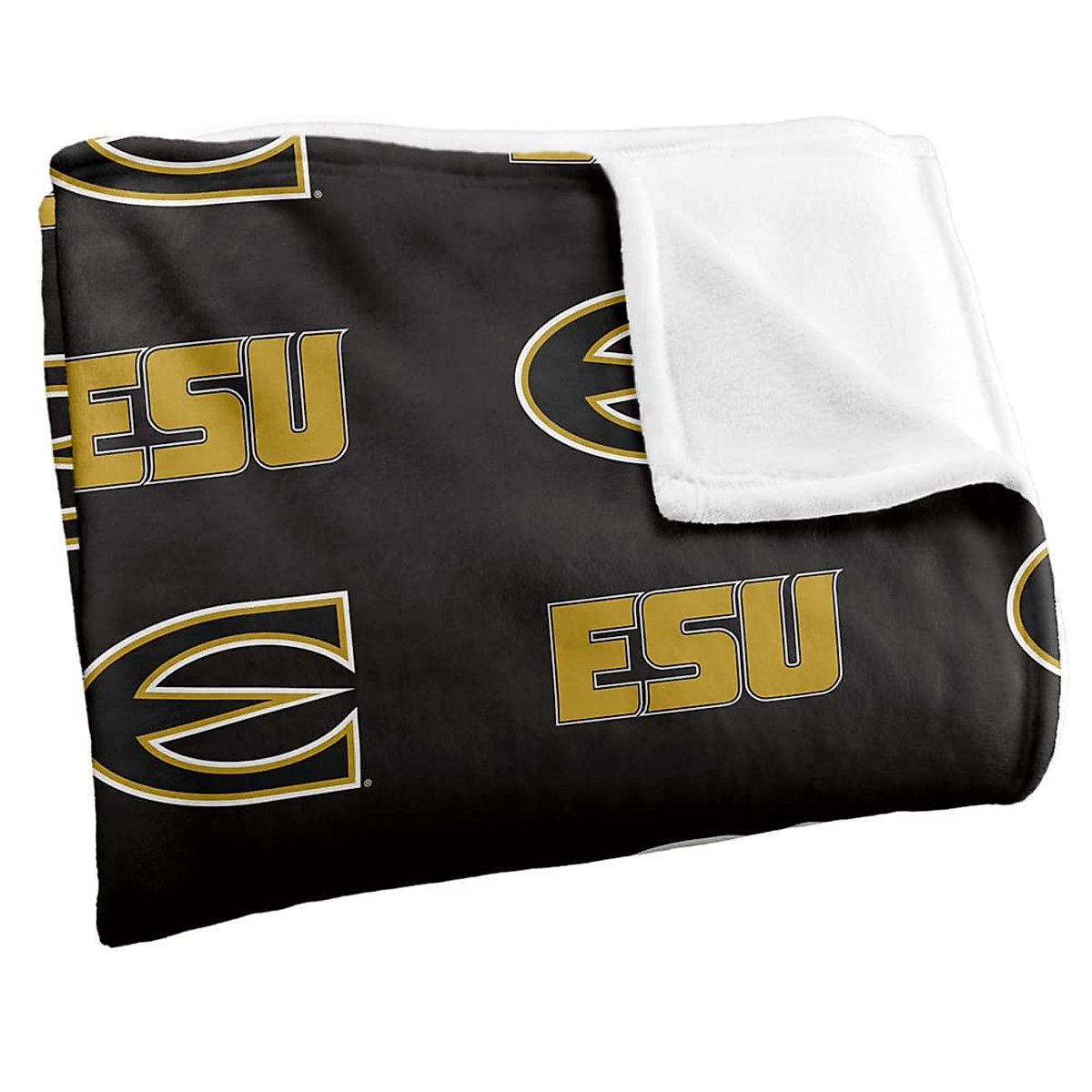 Emporia State University Hornets Blanket, 36"x58", Logo Pattern, Silky Touch Super Soft Throw