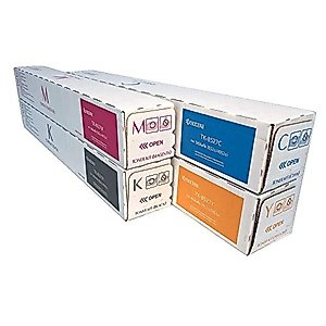 Kyocera TK8527 OEM Toner Set, B/C/M/Y
