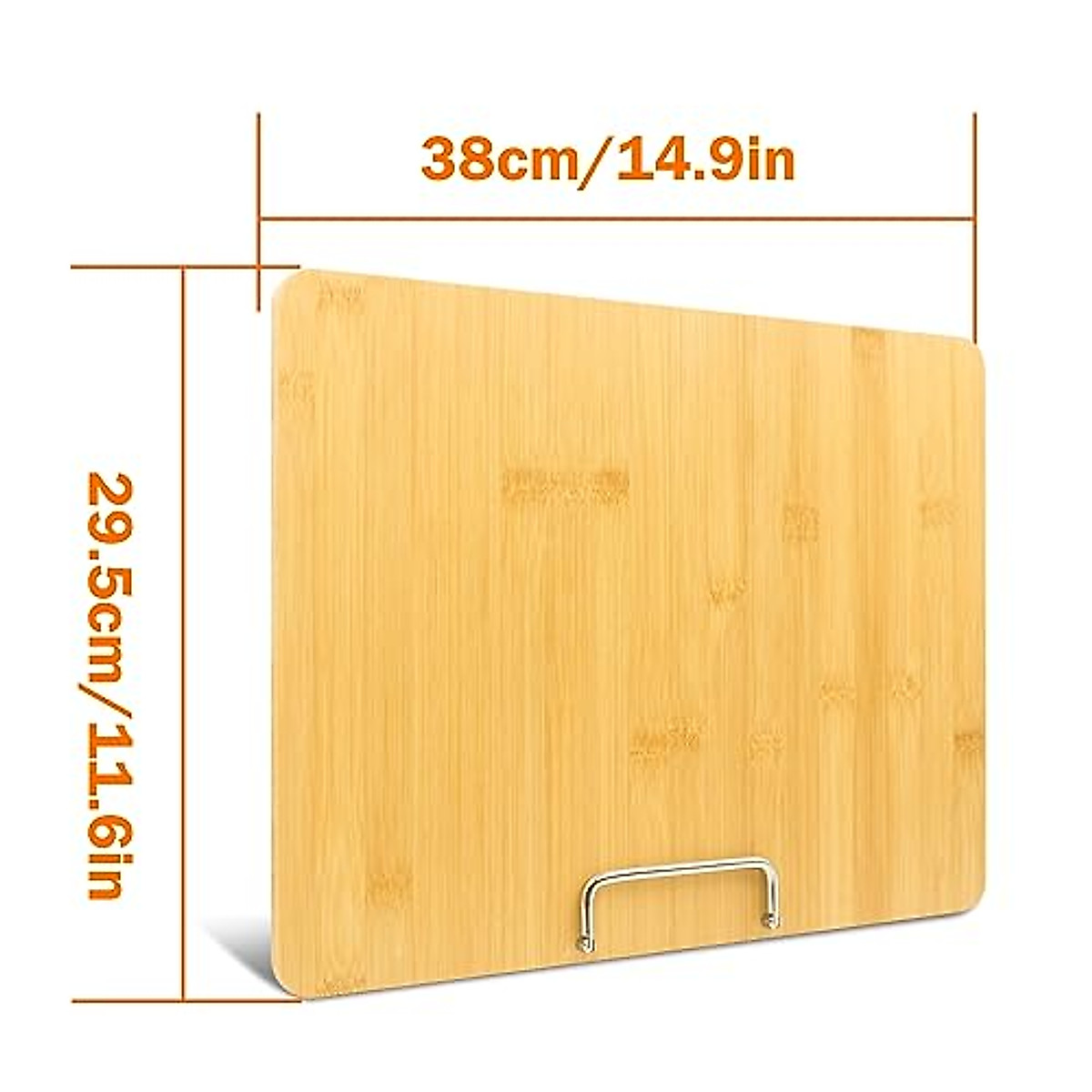 Universal Appliance Slider for Kitchen Counter, for Coffee Maker/Espresso Machine, Blender, Air Fryer, Stand Mixer, Toaster Sliding Tray Board, Bamboo, Wide-15"Wx11.6"D